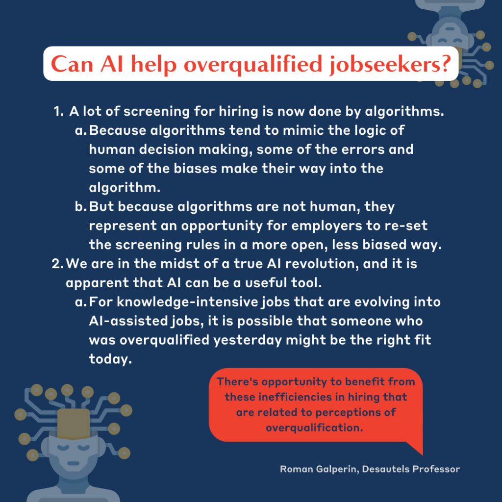 Why Employers Think Overqualified Job Applicants Lack Commitment, with ...